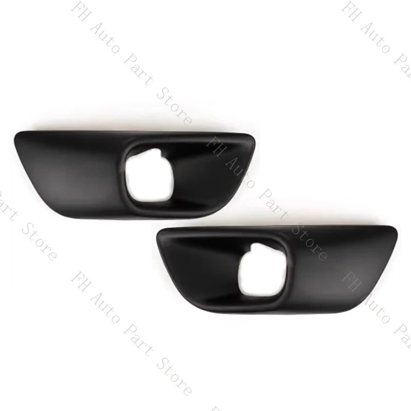 Рамка-накладка (крышка) противотуманной фары переднего бампера для Citroen C4 Picasso MK2 7-местный 9801674480 9801674680 7Seat 1pair