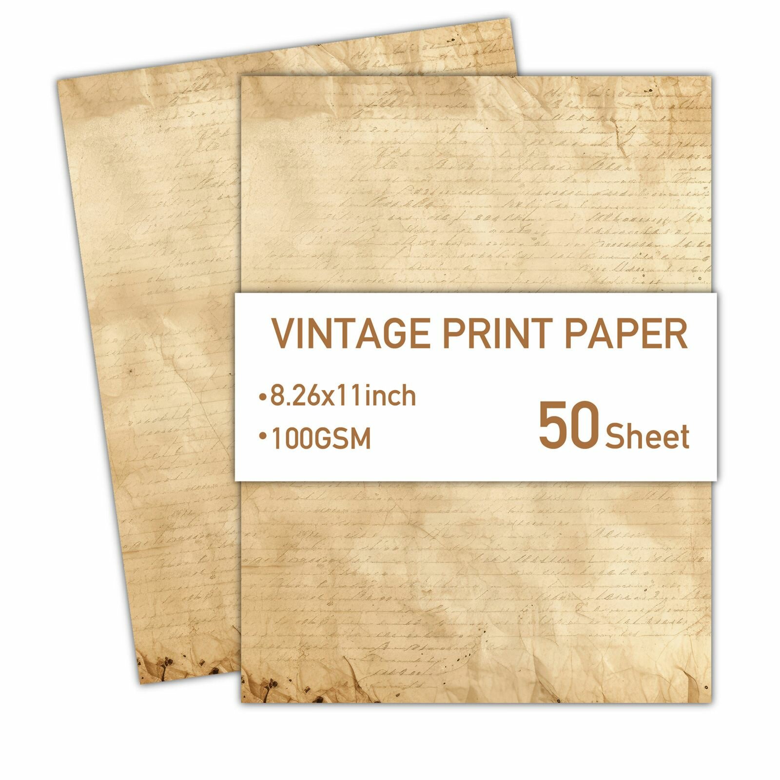 50 листов бумаги формата А4 для письма двухсторонняя почта размеромх