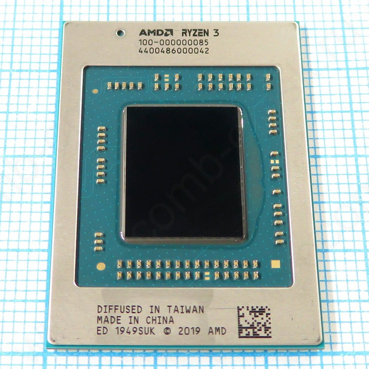 100-000000085 Ryzen 3 Mobile 4300U BGA1140 (FP6) - процессор для ноутбука