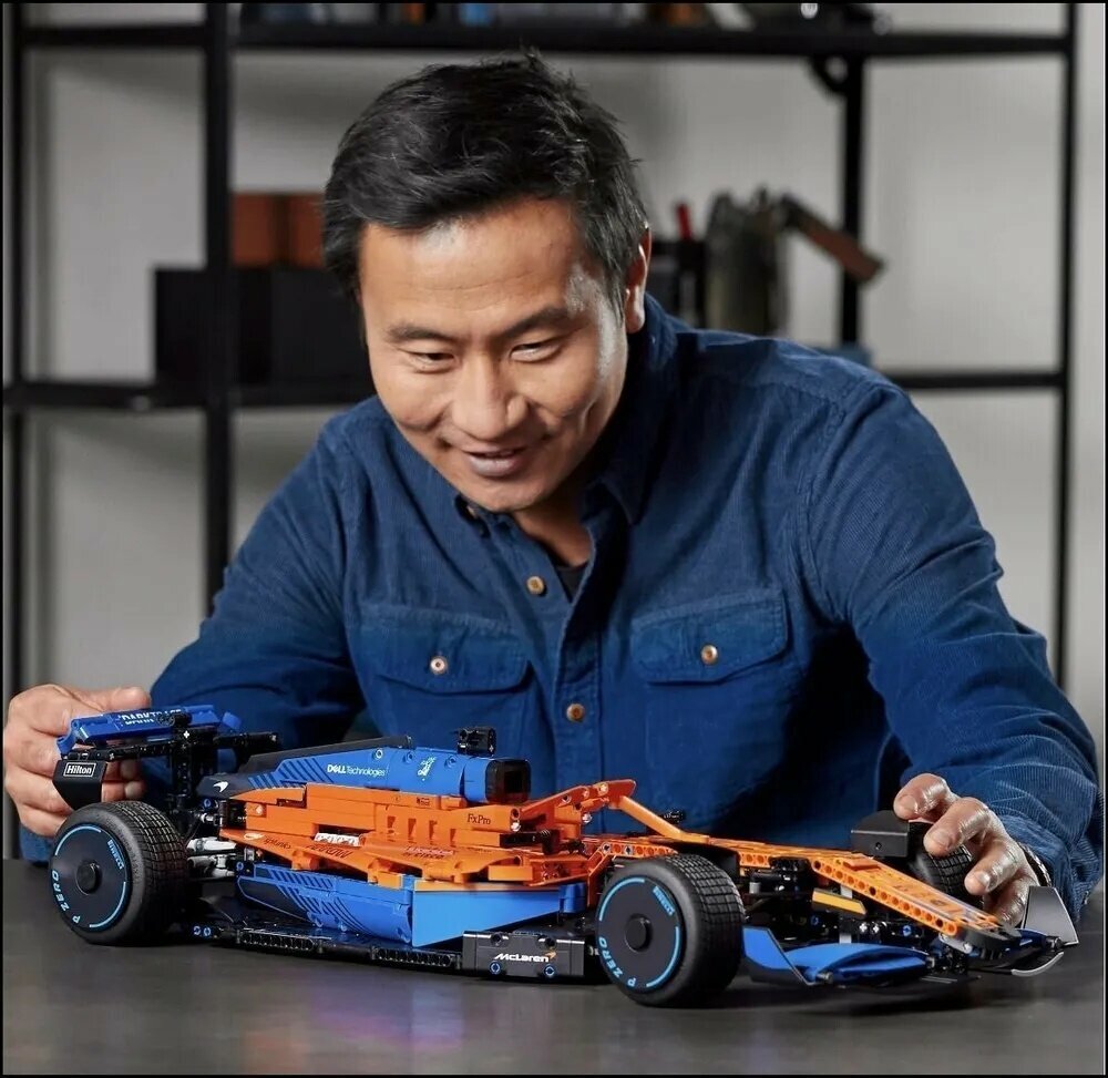 Конструктор Техно 86007 " Макларен Формула 1/McLaren Formula 1" 1432 детали (Без пульта и мотора/Коллекция спорткаров/ Конструктор пластиковый)