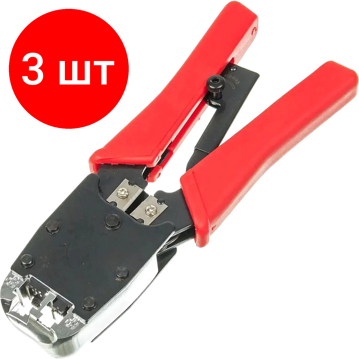 Комплект 3 штук, Инструмент TWT TWT-CRI-568R (6P,8P) Ratchet, HT-500R