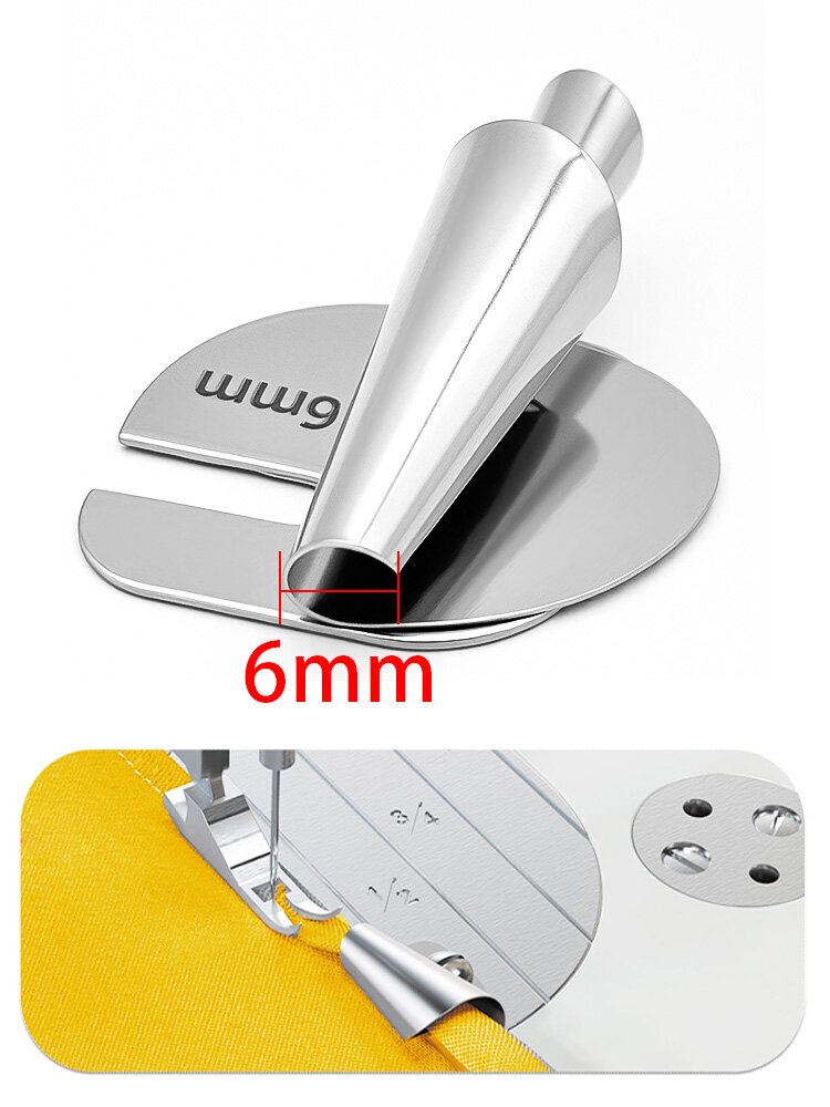 6мм спиральное закрытое устройство, швейный аксессуар, подходит для старых бытовых швейных машин