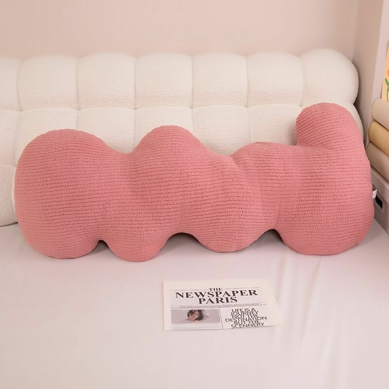 Подушка с длинной полосой "Облачная волна" для девочек, прикроватная подушка для сна на боку, подушка для кровати, стиль Ins