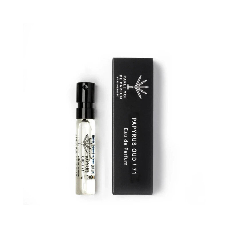 Парфюмерная вода Parle Moi de Parfum Papyrus Oud 71 миниатюра 2 мл / Пробник духов Парле Муа де Парфюм Папирус Уд 71