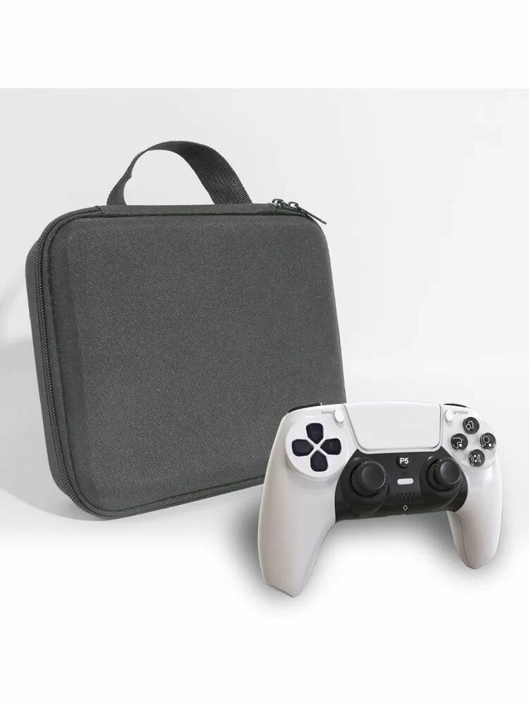 Защитный чехол для хранения джойстика Sony Playstation 5, сумка для геймпада DualSense PS5, PS4, кейс для Xbox One, Nintendo Switch Pro, Series S, X, серый