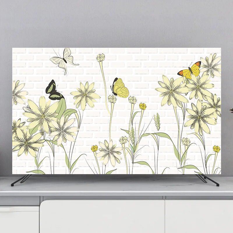 Чехол для ТВ 55" Love of Butterfly, 130x80 см