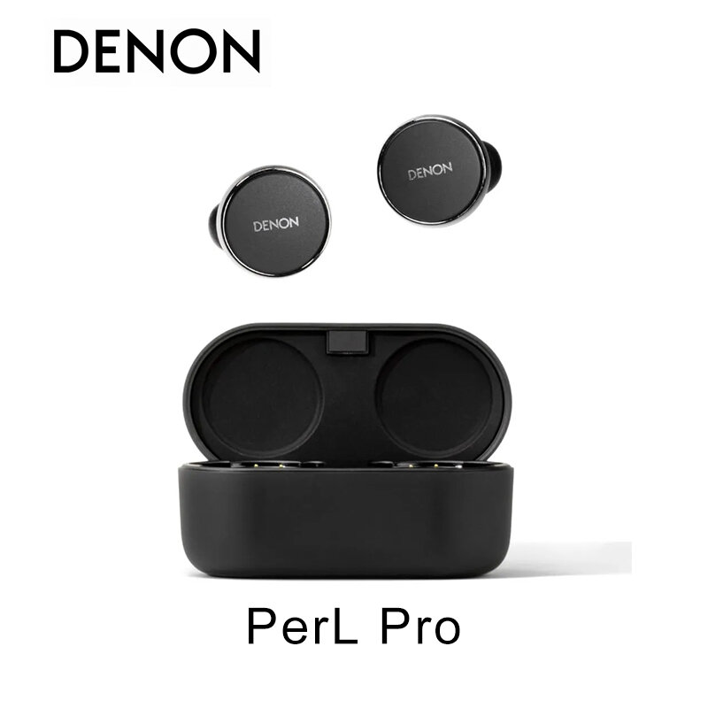 Наушники DENON PerL Pro внутриканальные, с шумоподавлением, чёрные
