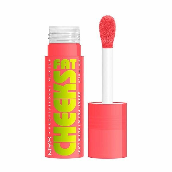 NYX Professional Makeup Fat Cheeks - Жидкие румяна с влажным финишем, Guava Gush, 10 мл