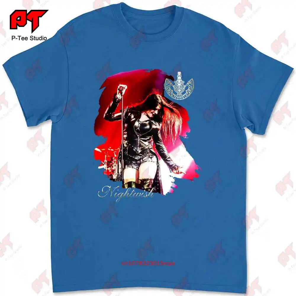 Футболка Nightwish Floor Jansen, Blue, 5XL
