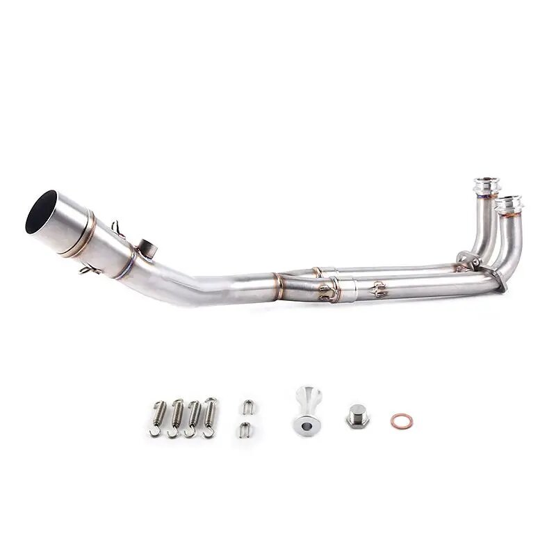 Полная Выхлопная Система Для Мотоциклов Yamaha Tmax 500 530 XP500 TMAX500 2008-2016, Глушитель Без Оплетки