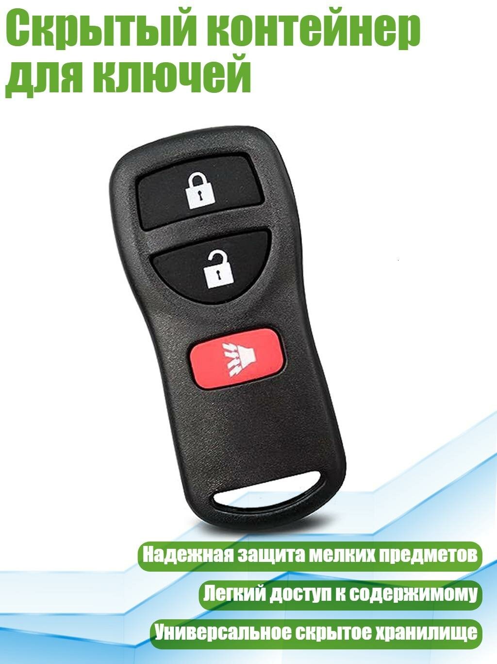 Скрытый контейнер для ключей