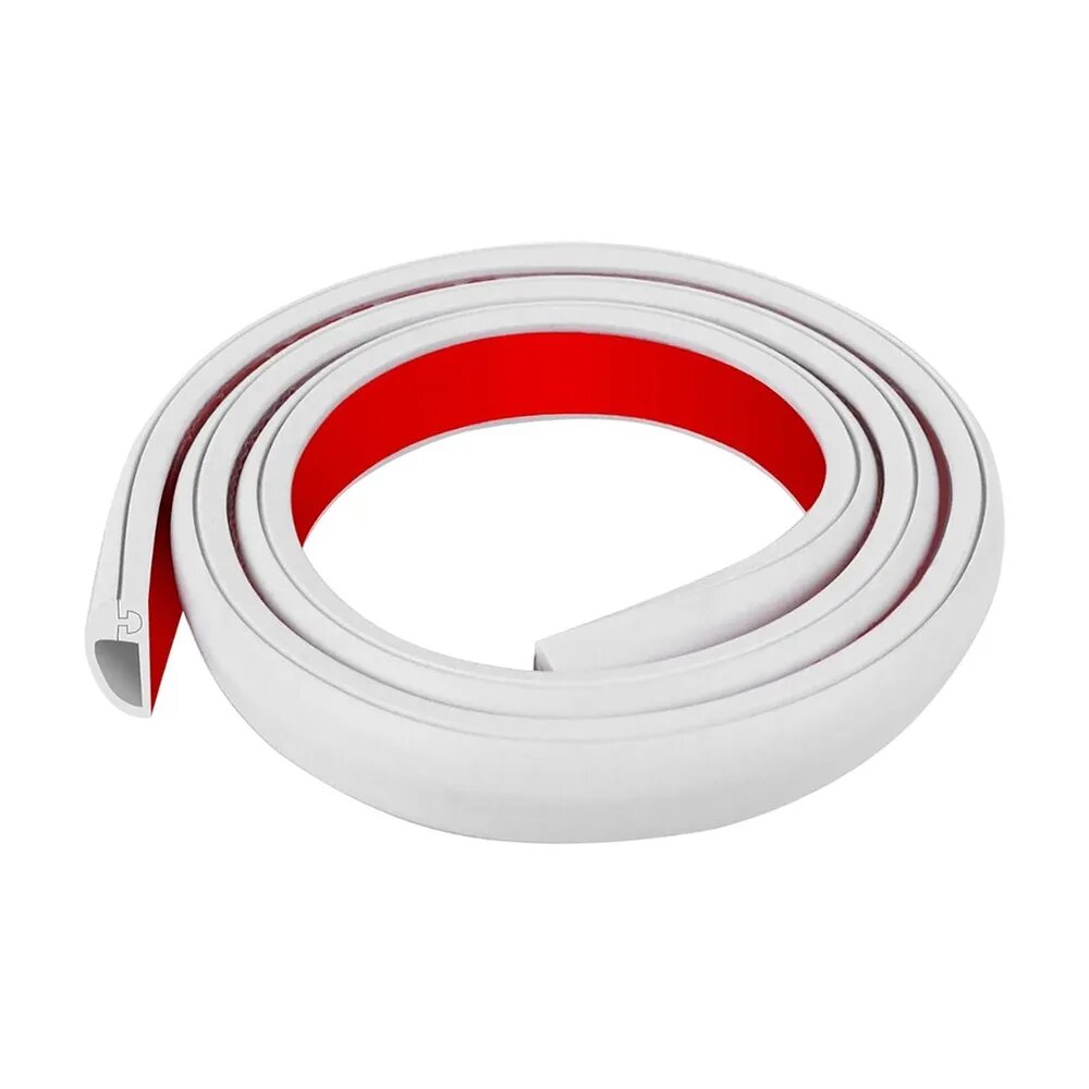 Кабель-канал 3 метра для скрытия проводов, белый, ПВХ, для дома и офиса, настенный, напольный