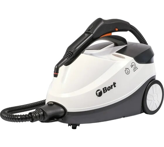 Пароочиститель BORT BDR-2500-RR-IRON, с функцией утюга, 1500мл