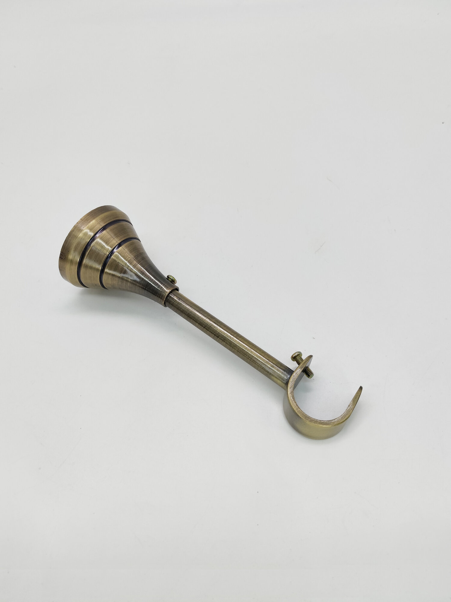 (1 шт.) 25 мм Кронштейн открытый однорядный "Гранд-М" антик