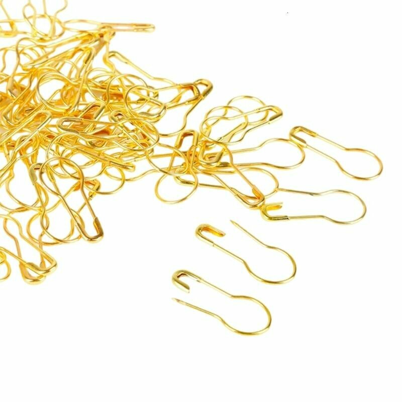 Булавки-маркеры для вязания, 100 шт, Золото