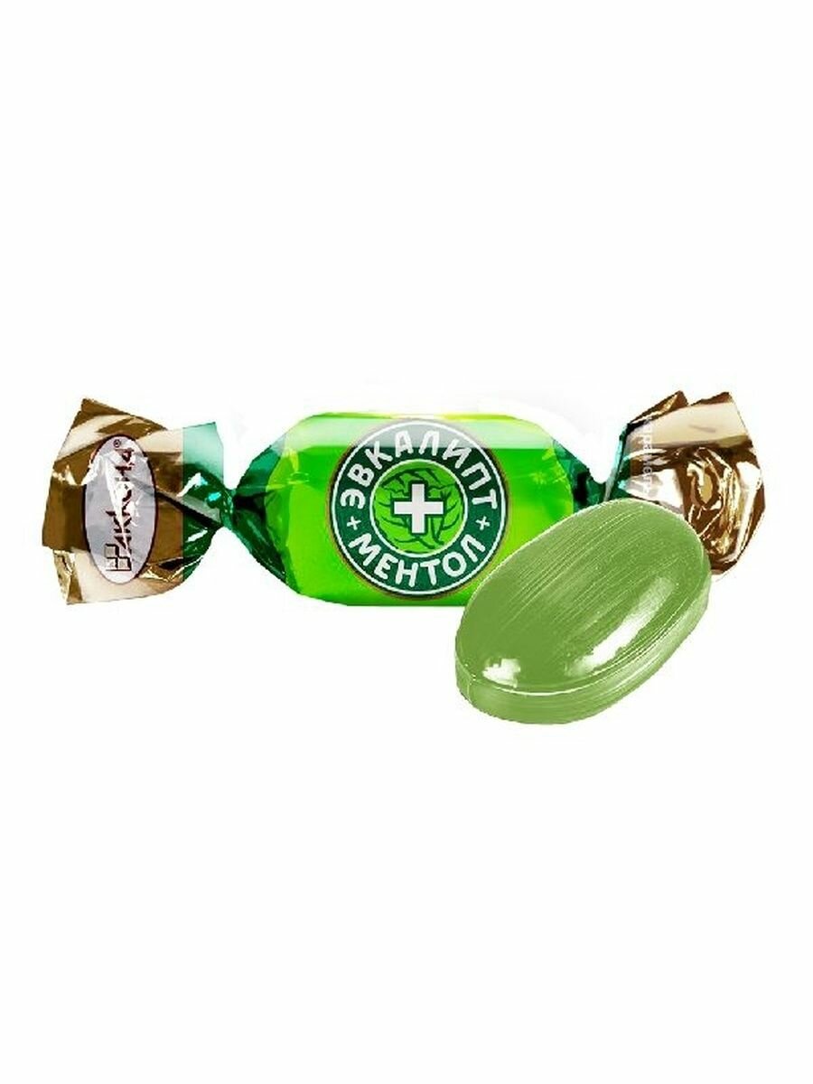 Карамель леденцовая со вкусом "Эвкалипт - Ментол", Акконд, 1кг