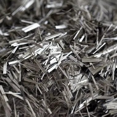 Фибра для бетона базальтовая, 1 кг