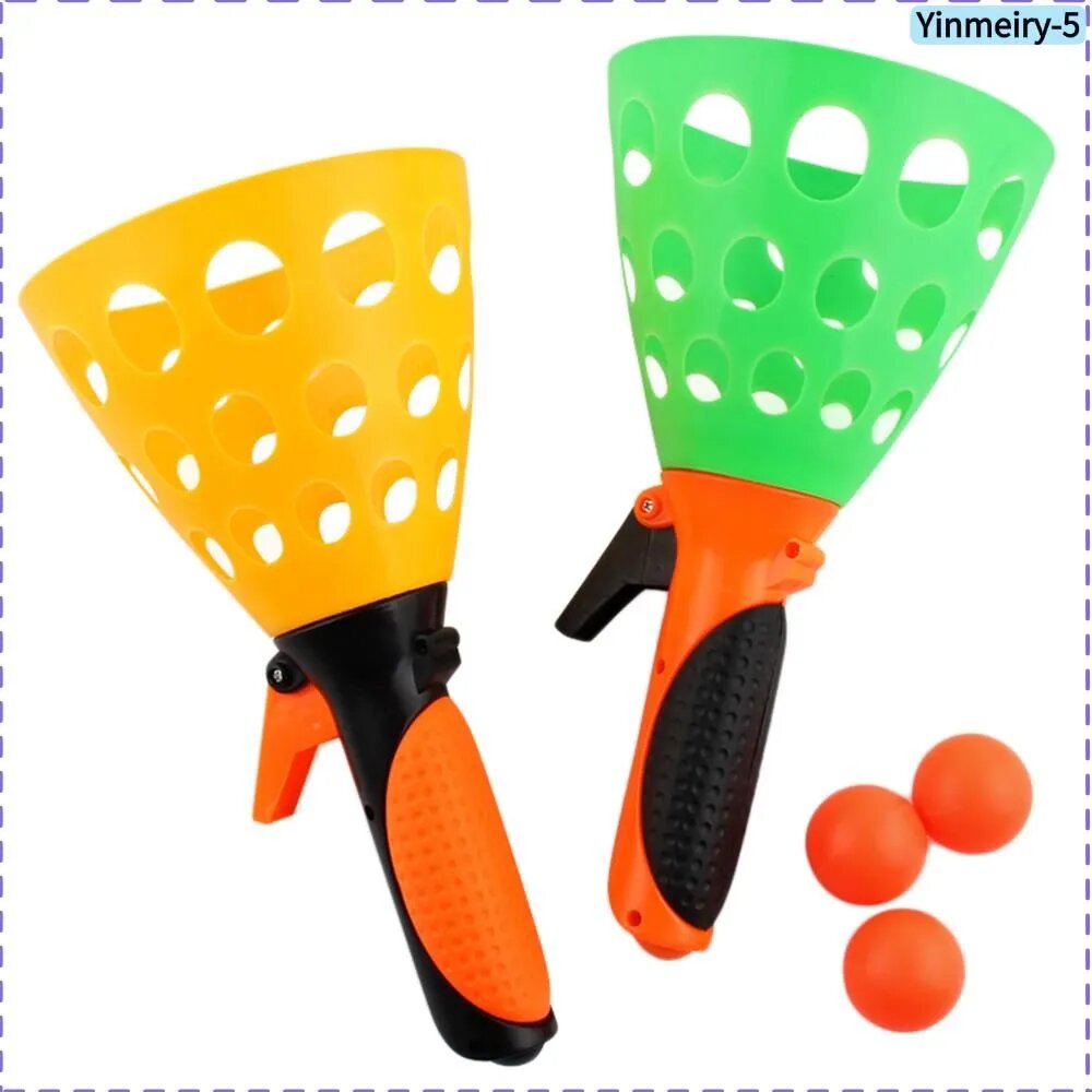 Запуск игрушки для игры в ловлю мяча