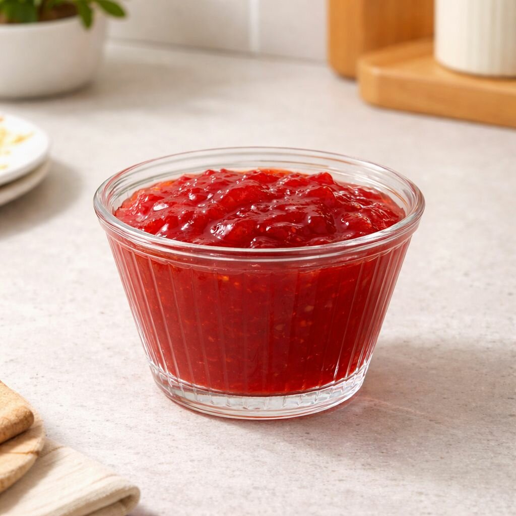 Креманка розетка для варенья DELI, стекло, 175 мл