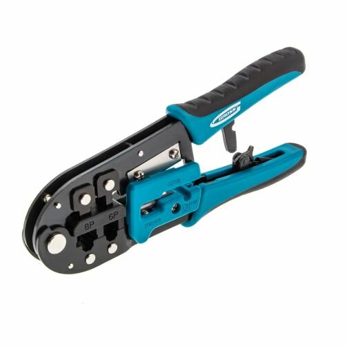 Кримпер для обжима телефонных и компьютерных клемм Gross 17719