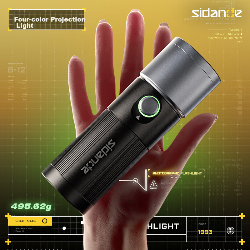 Sidande Z10 10Вт четырехцветная заполняющая лампа для портретной съемки, свадебного стрима и съемки на открытом воздухе