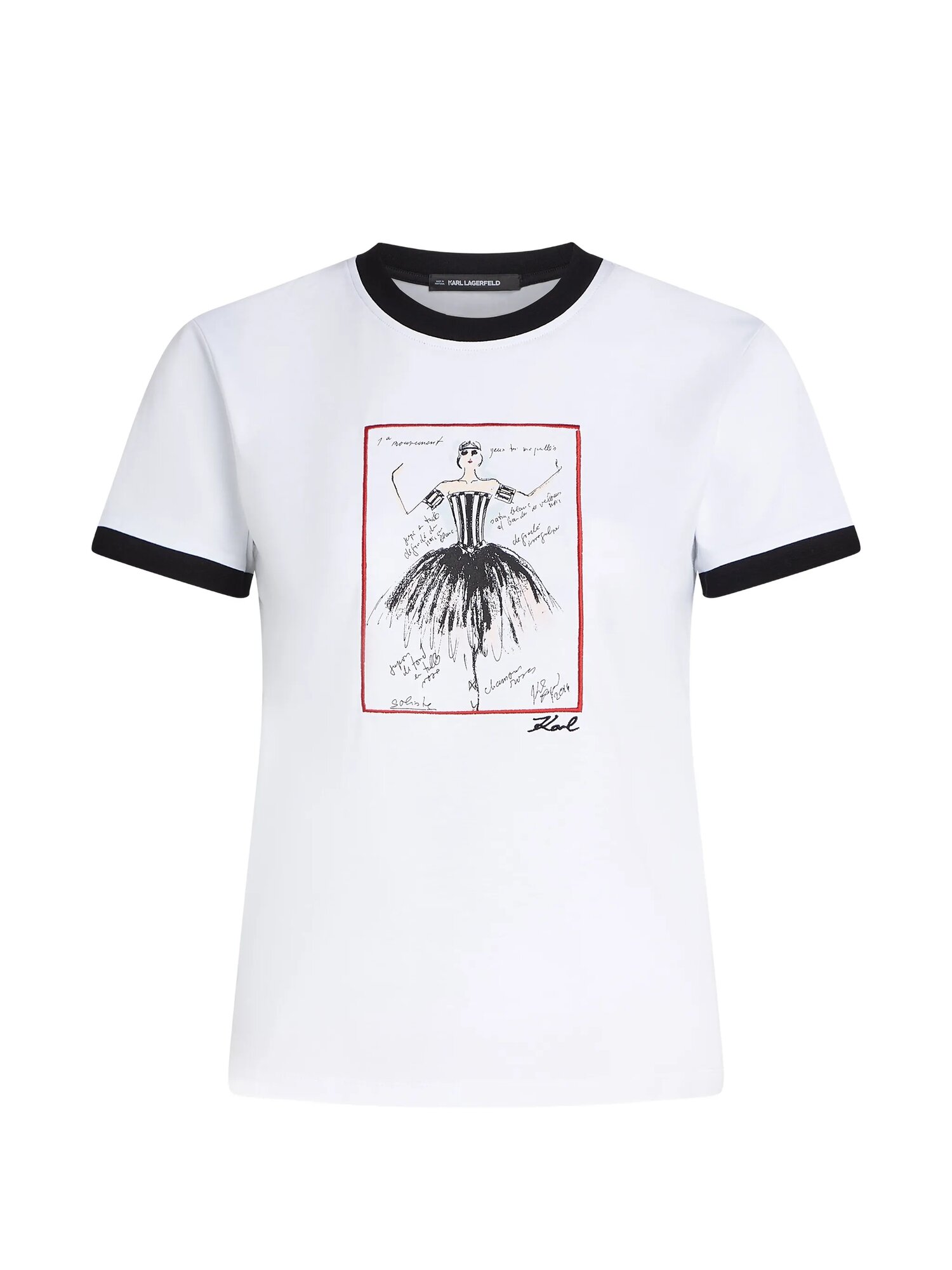 Футболка Karl Lagerfeld Le Ballet