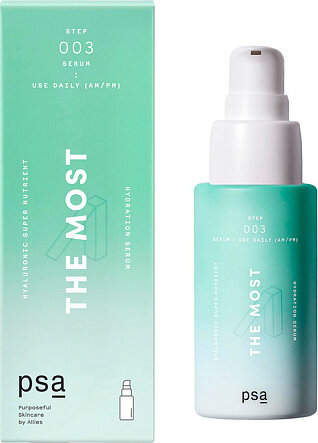 PSA Суперувлажняющая гиалуроновая сыворотка с нутриентами The Most Hyaluronic Super Nutrient Hydration Serum 100ml