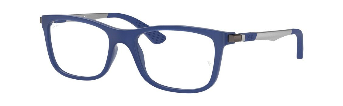 Оправа Ray-Ban RB 1549 3655, для оптических линз, синяя, прямоугольная, пластик