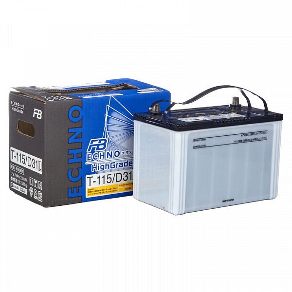 FURUKAWA BATTERY FB ECHNO IS T-115/D31L EFB 75.0 Ah 735A ОП (306х175х225) D31L 306x175x225