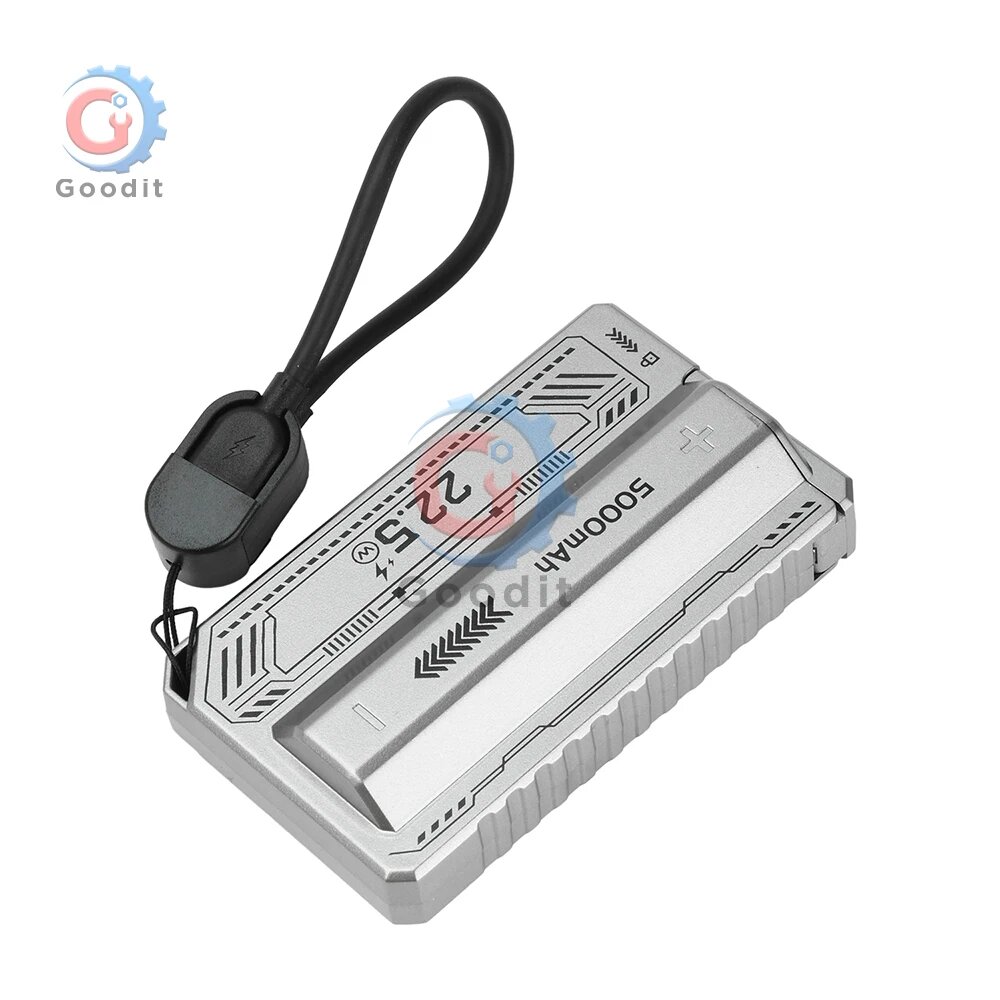Aideepen DIY Power Bank 21700 PD20W серый