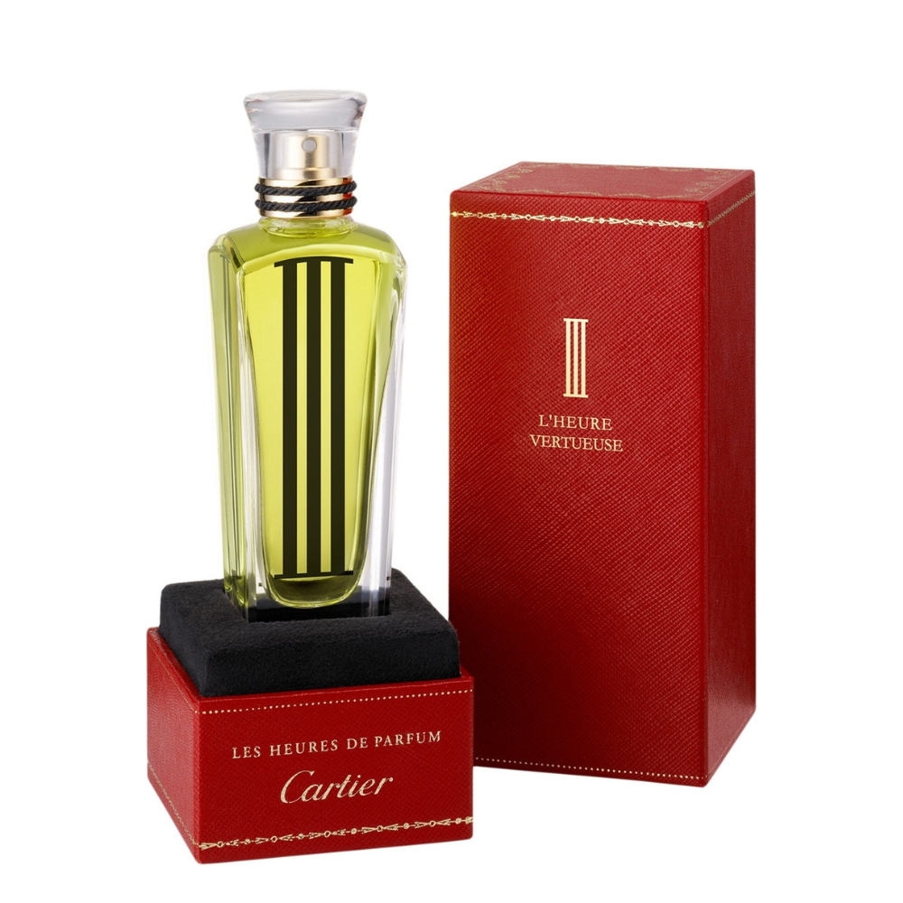 Cartier III L'Heure Vertueuse 75 мл парфюмерная вода, унисекс, фужерные, зеленые