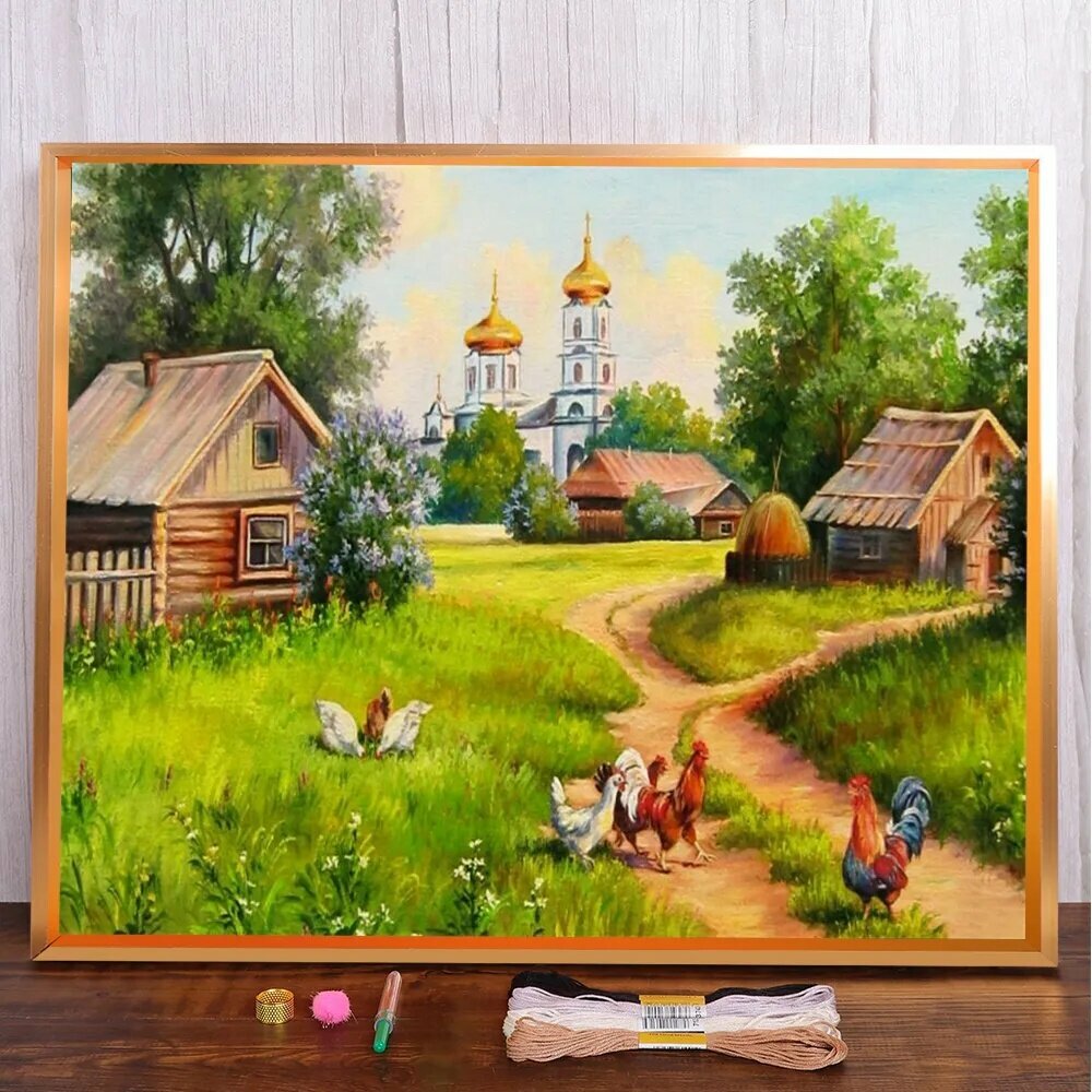 MEIAN Набор для вышивания,40x30CM,14CT