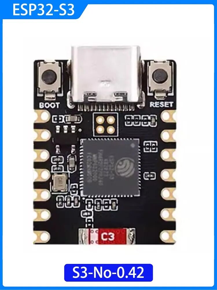 ESP32 S3 0,42 дюймовый OLED дисплей MINI RISC - V с низким энергопотреблением