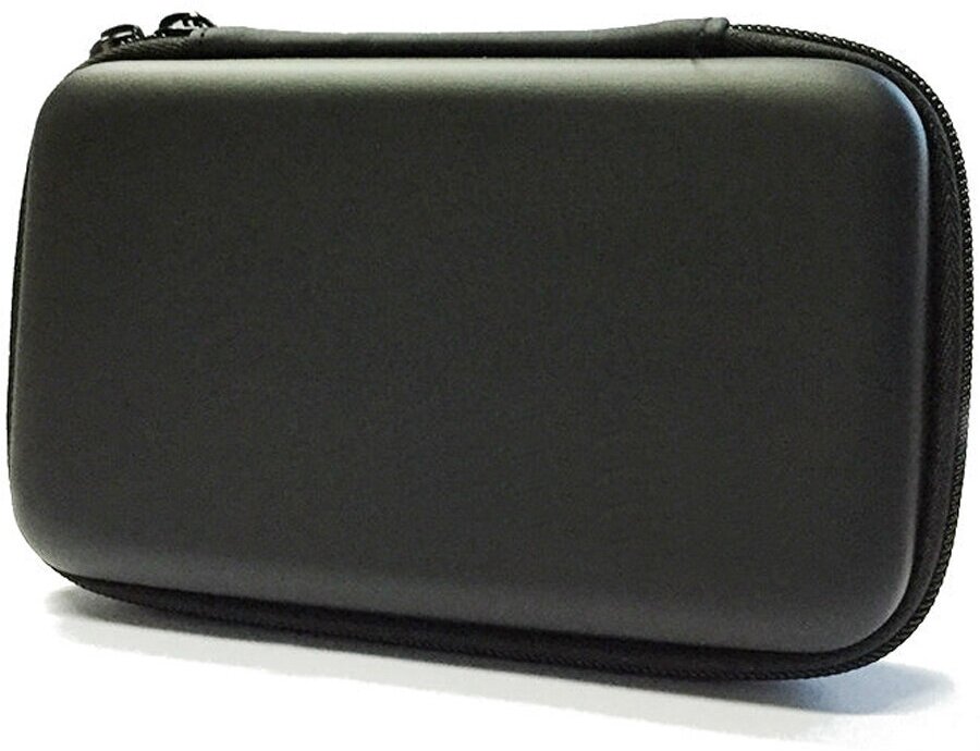 Защитная сумка /чехол / кейс для Nintendo New 3DS для хранения и переноски с логотипом Черный