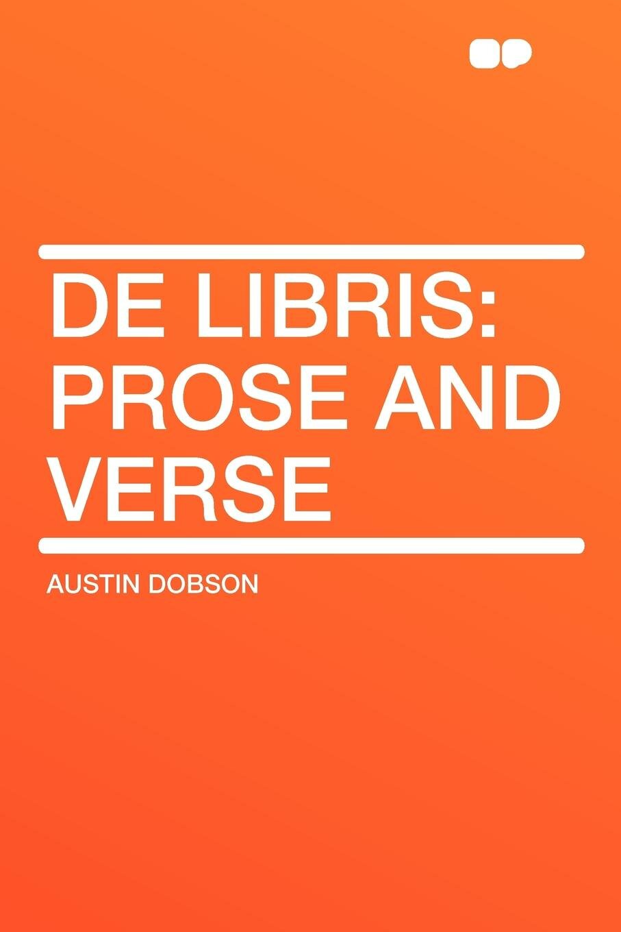 De Libris. Prose and Verse — фото 1