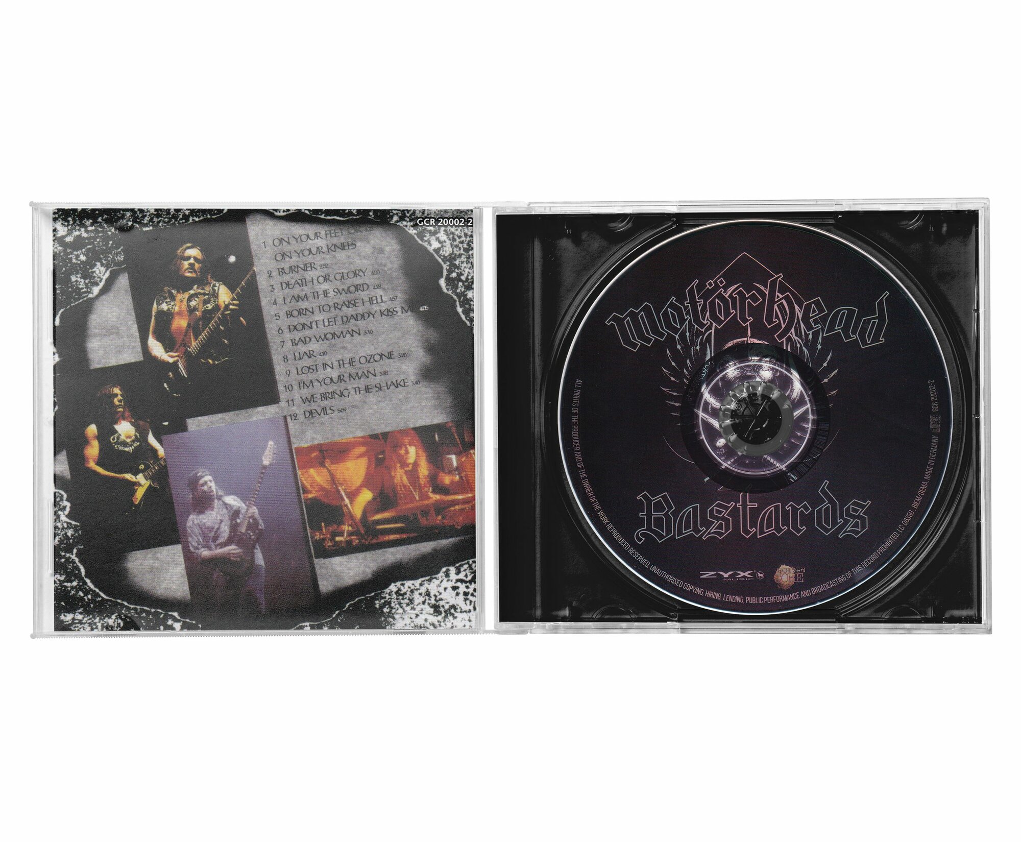 Motorhead - Bastards, 2007, 8-page, CD-Аудио — фото 1