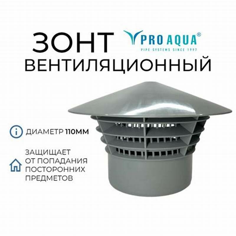 Зонт вентиляционный (дефлектор), Ø 110 мм, внутренний