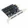 PCI-E USB 3.0 адаптер (4 порта)