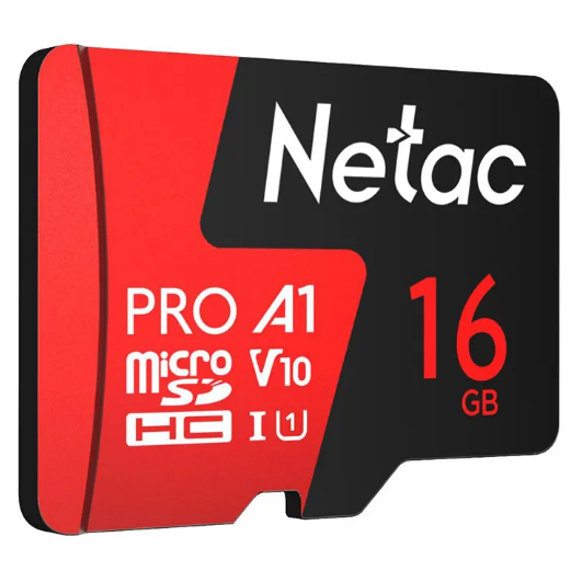 Карта памяти Micro SD 16GB Netac P500 Extreme Pro NT02P500PRO-016G-S