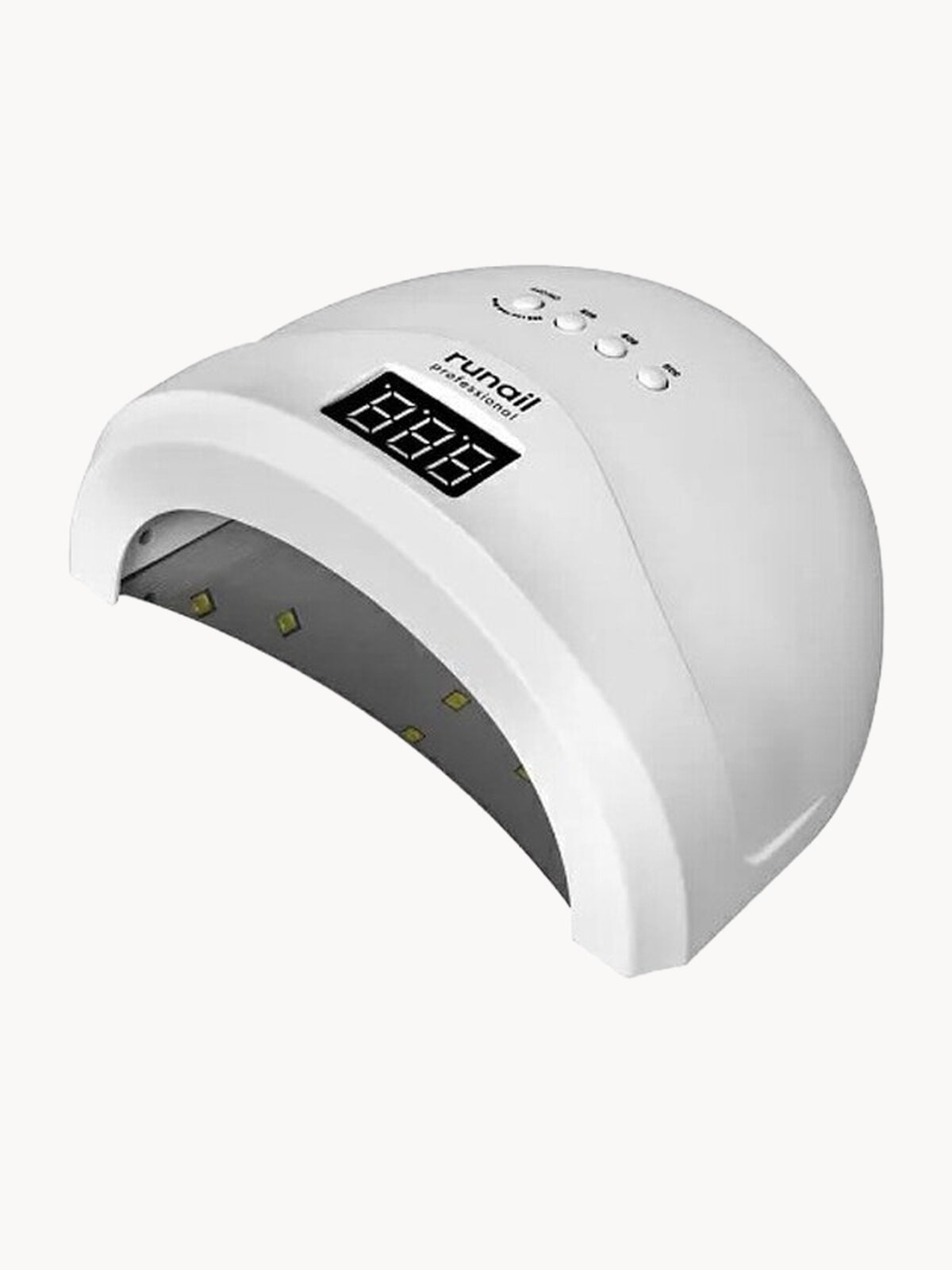 Лампа LED/UV для маникюра Runail Professional 48 Вт, белая.
