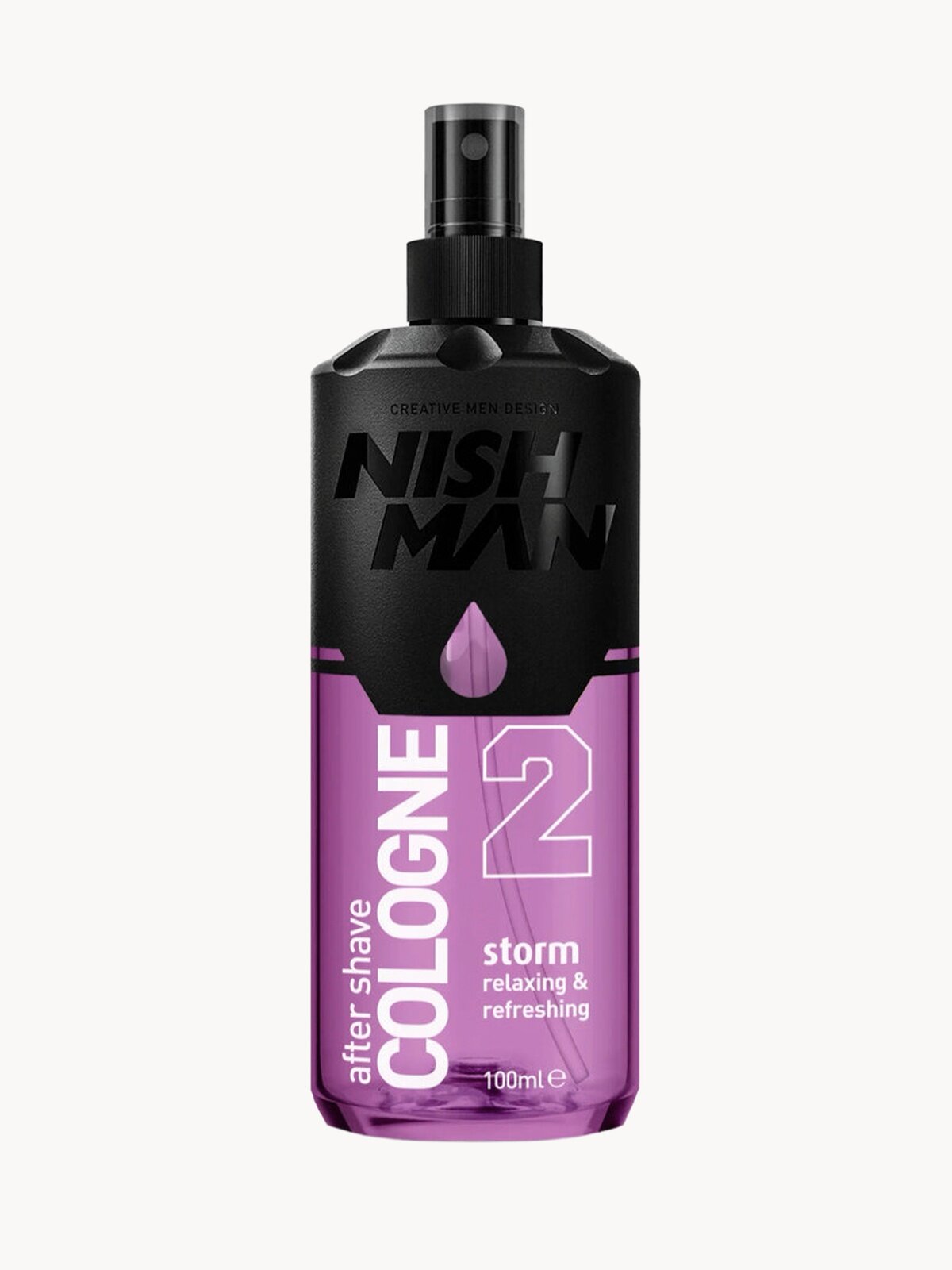 Одеколон-Лосьон NISHMAN Storm, после бритья, антисептический, 100 мл