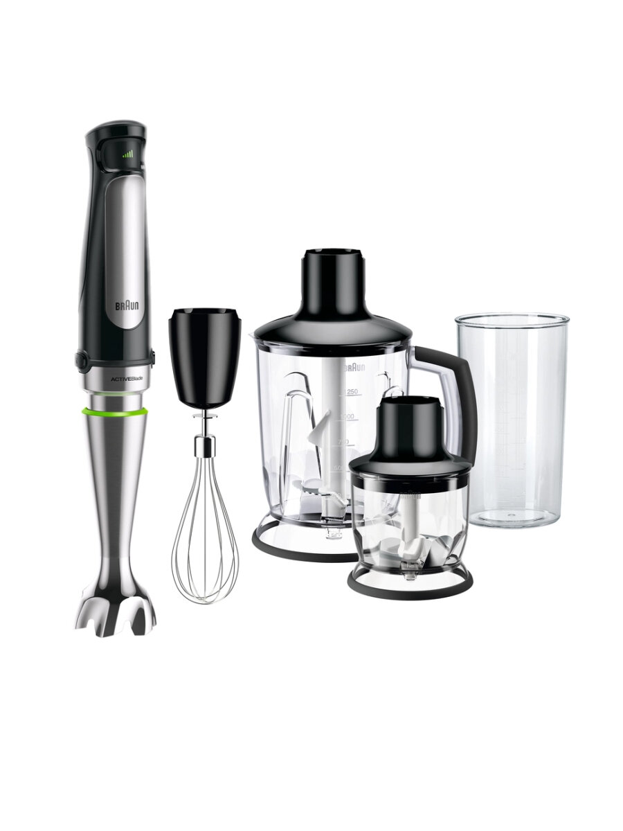 Блендер погружной кухонный с насадками Braun MQ 7045X