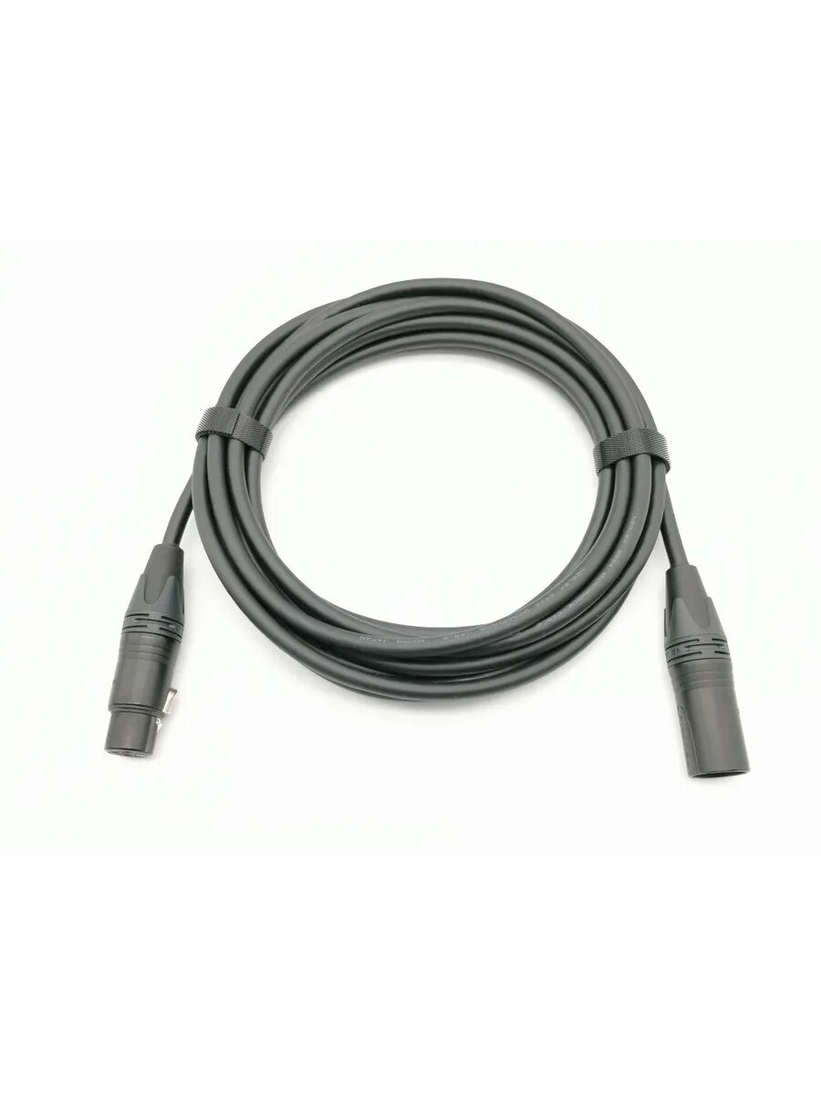 Кабель микрофонный XLR-M-F, 2м, ZZcable
