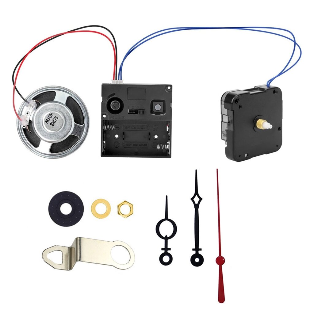 Механическое устройство боя часов с металлическим механизмом