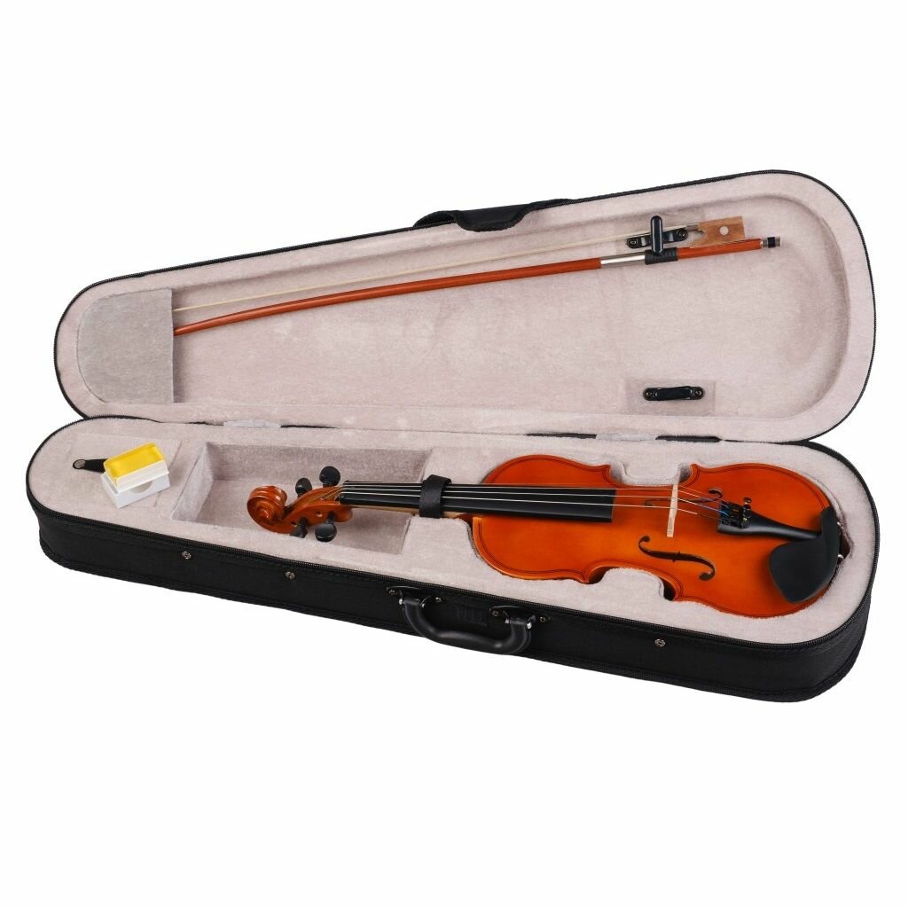 Foix FVP-01A-4/4 Скрипка студенческая 4/4, с футляром и смычком