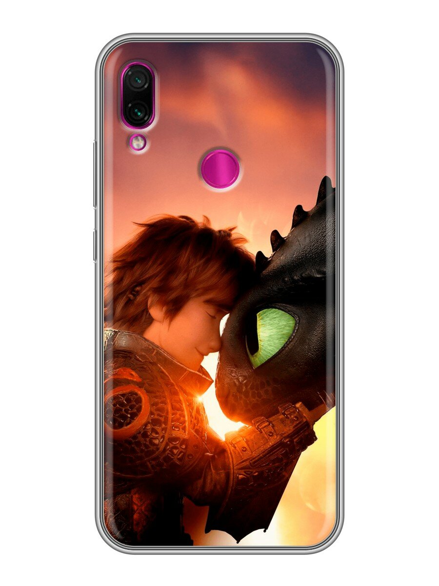 Чехол для Xiaomi RedMi Note 7 с принтом Как приручить дракона (Сяоми Редми Ноут 7)