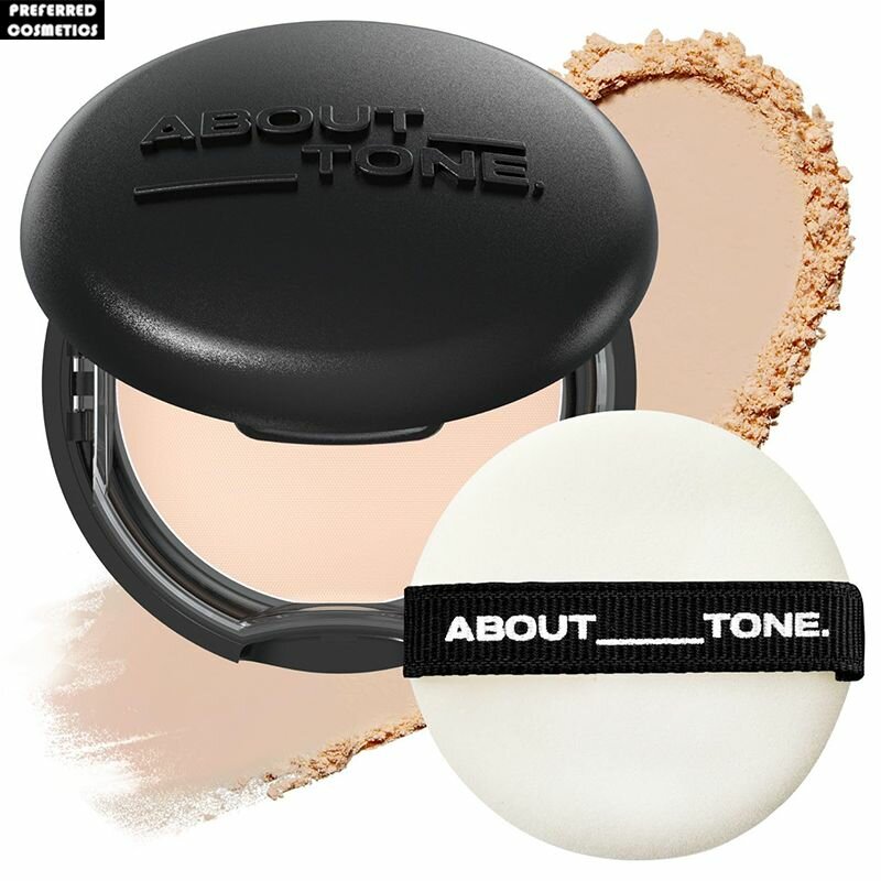 About Tone Пудра "Макарон", маскирующая поры, надолго устраняет жирный блеск