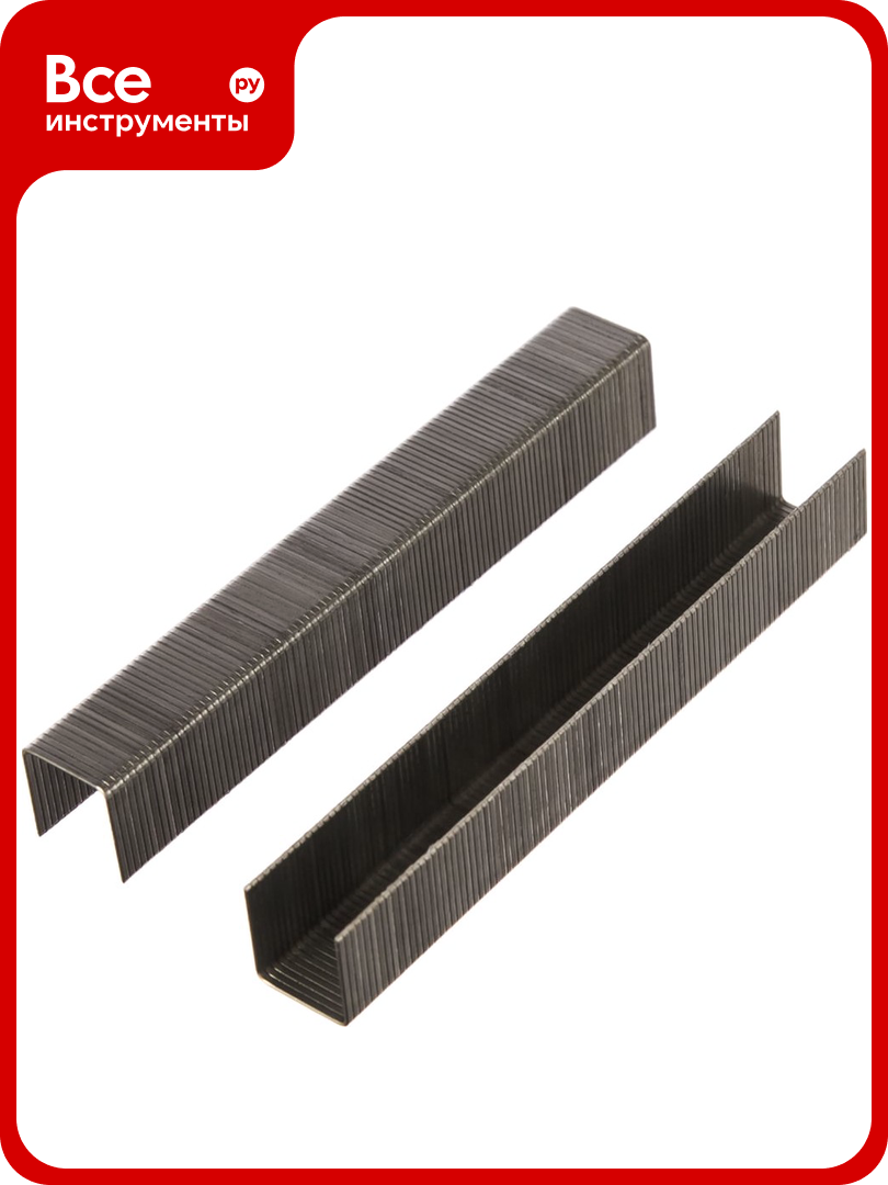 Скоба 80-14 (14 мм) 5000 шт. для пневмостеплеров 80/16, 80/25 Sumake 30426 из спиральной проволоки