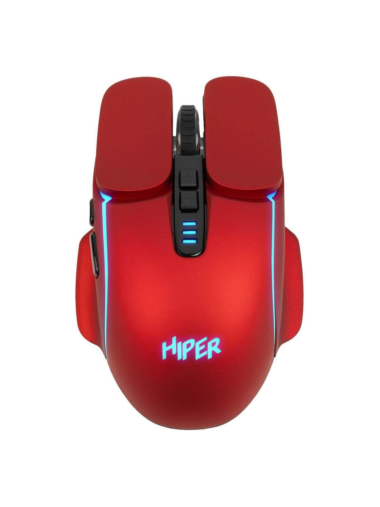 Игровая мышь HIPER Strike Red (WRSGM-3R)
