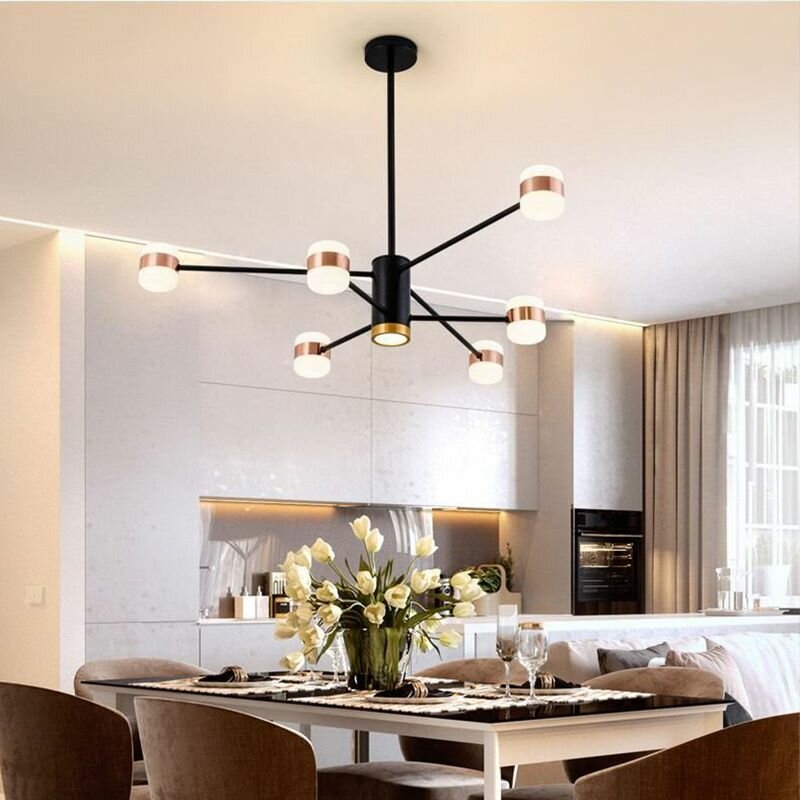 Креативная потолочная люстра в стиле минимализма-DD-XMT